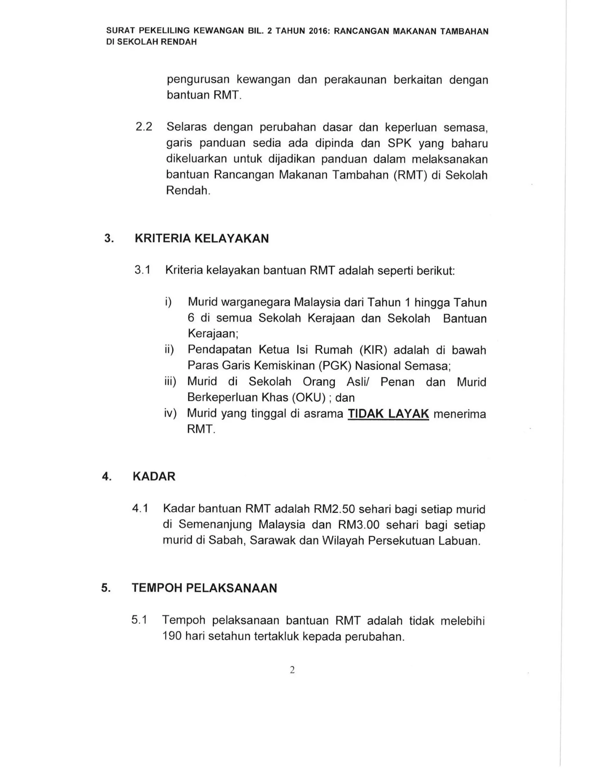 Buku panduan pengurusan rmt | PDF