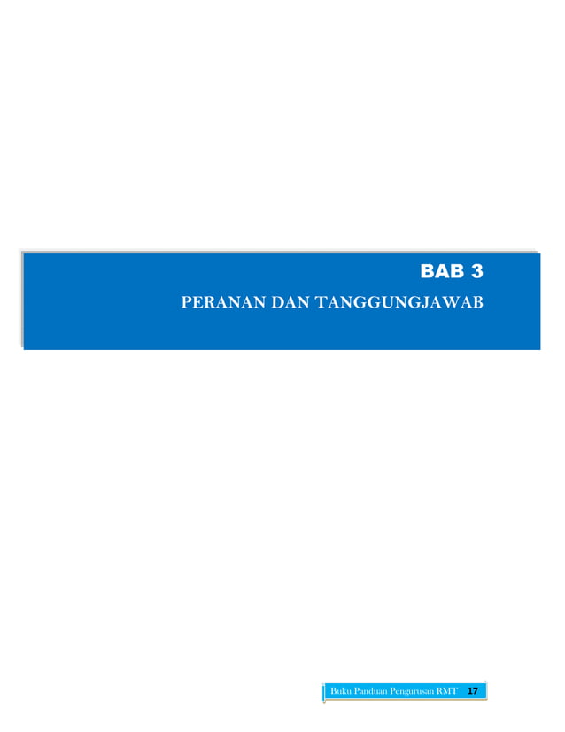 Buku panduan pengurusan rmt | PDF