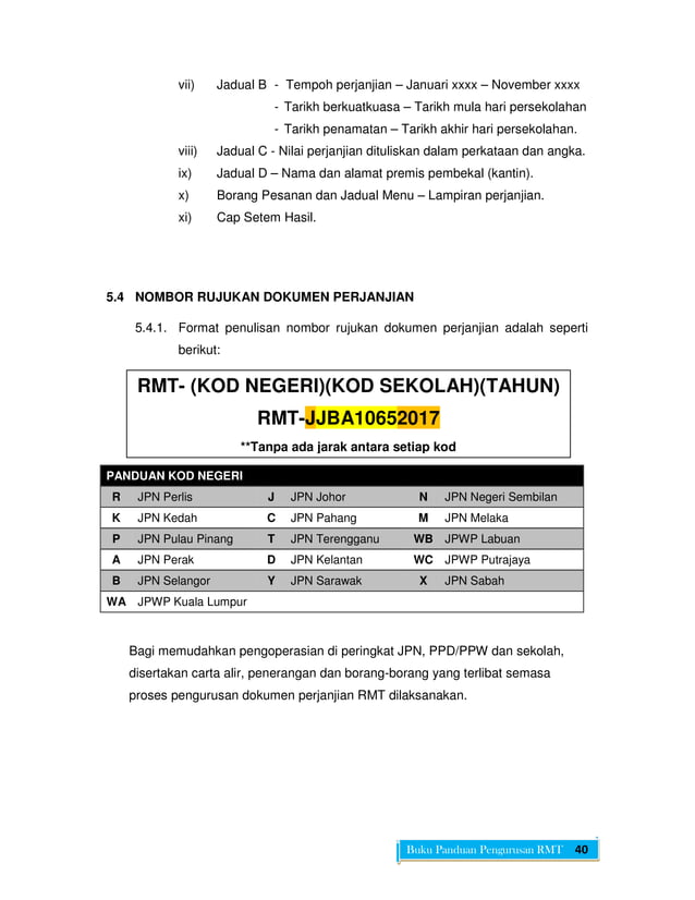 Buku panduan pengurusan rmt | PDF