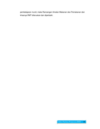 Buku panduan pengurusan rmt | PDF