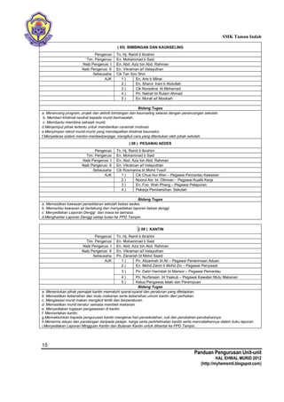 Buku panduan pengurusan unit hem 2012 new | PDF