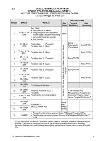 Buku panduan praktikum kpli pra sek jun 2010. bah 2 | PDF