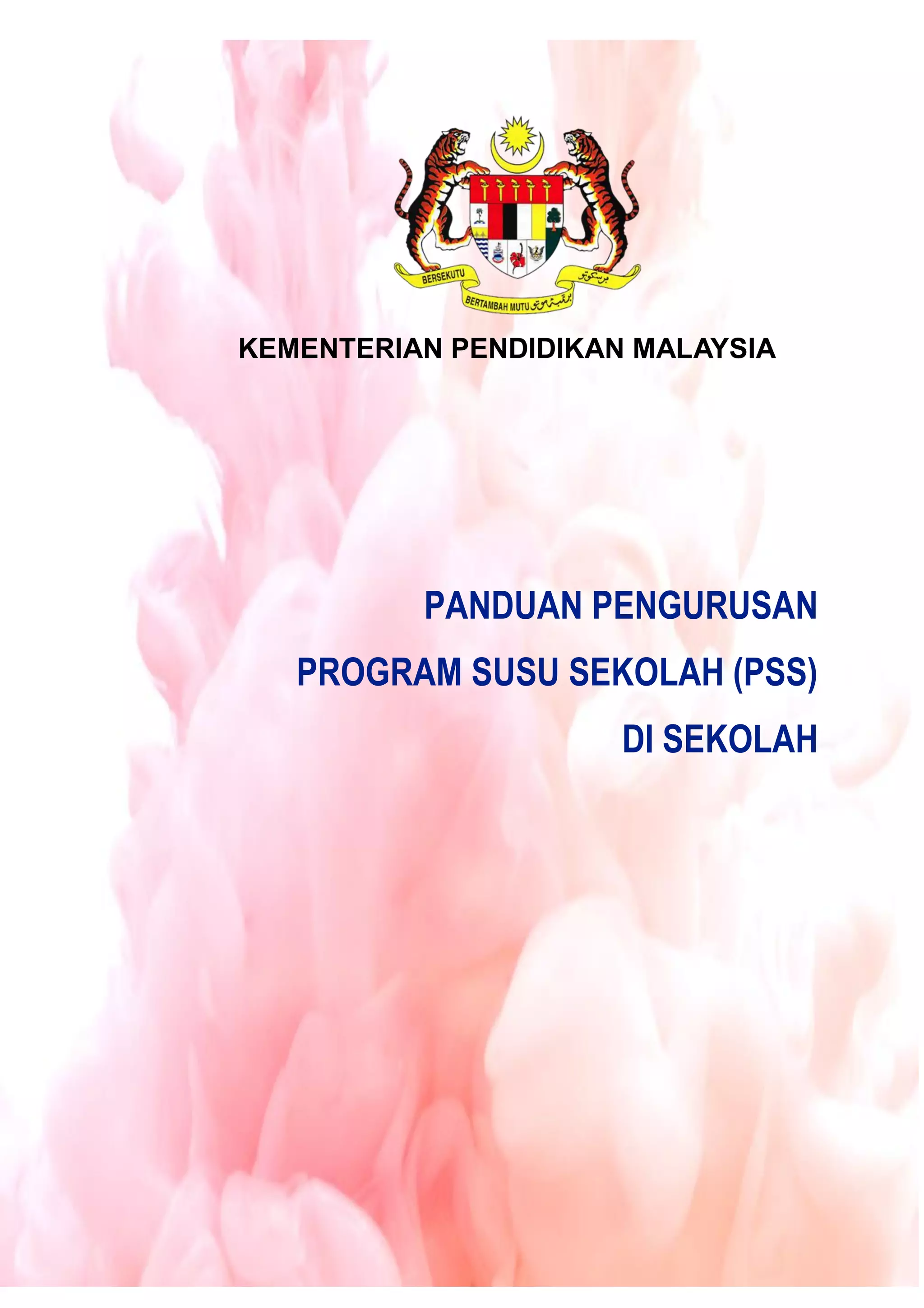 Buku panduan program susu sekolah (pss) 2.0 22 sept 2020 | PDF