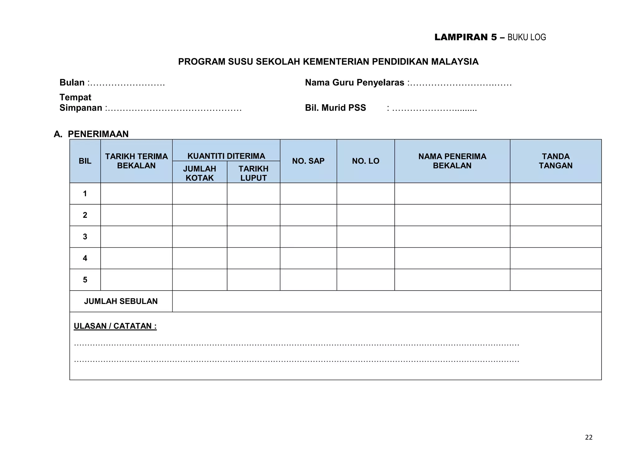 Buku panduan program susu sekolah (pss) 2.0 22 sept 2020 | PDF