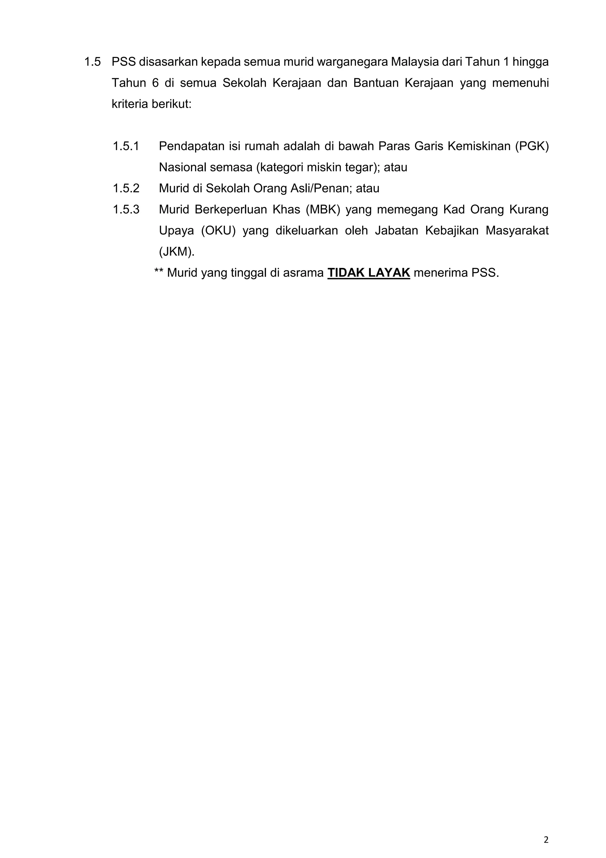 Buku panduan program susu sekolah (pss) 2.0 22 sept 2020 | PDF