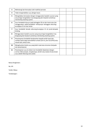 Buku panduan program susu sekolah (pss) 2.0 22 sept 2020 | PDF