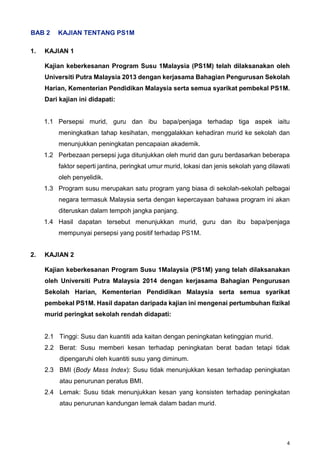 Buku panduan program susu sekolah (pss) 2.0 22 sept 2020 | PDF