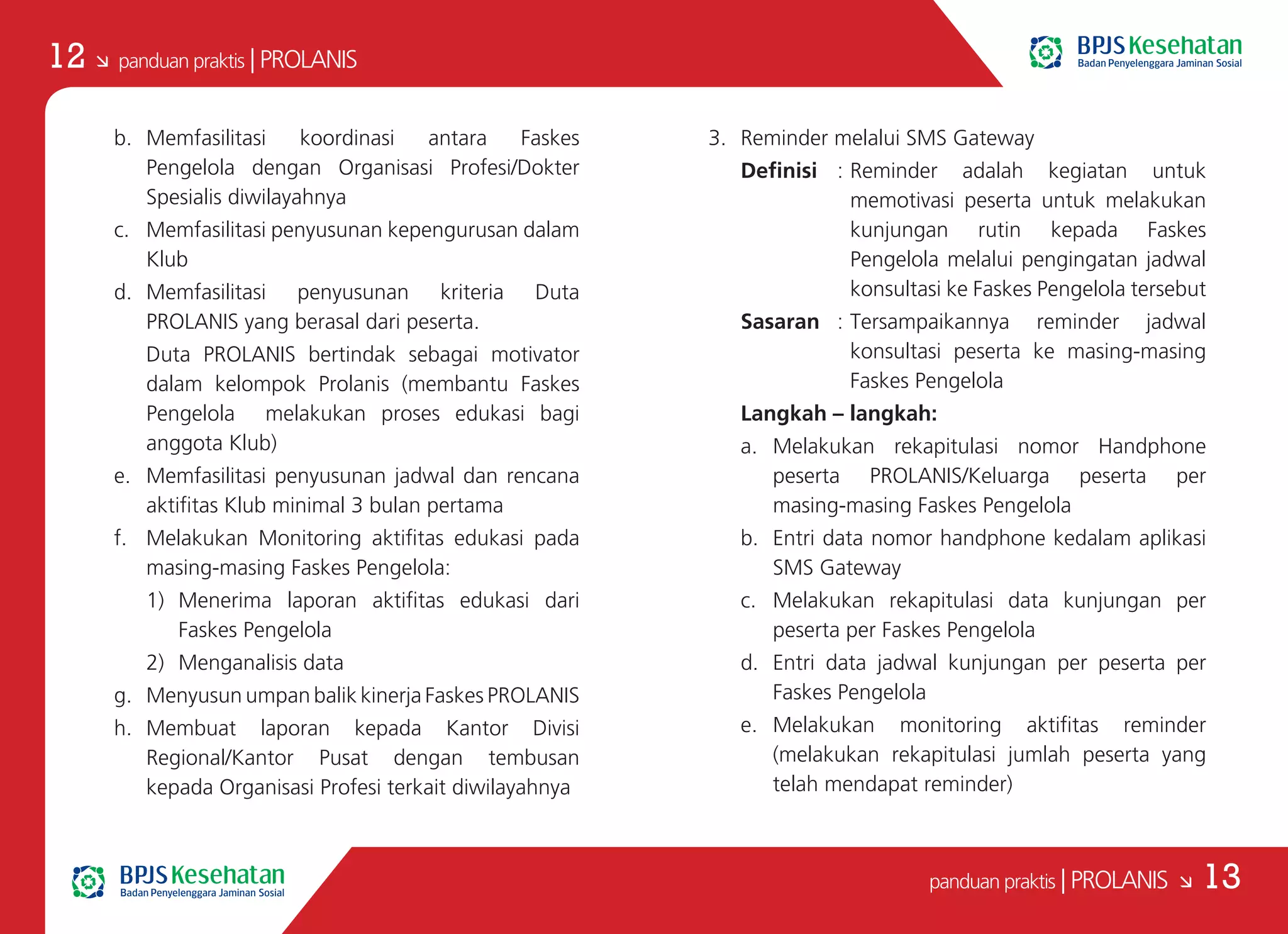 Buku panduan prolanis | PDF