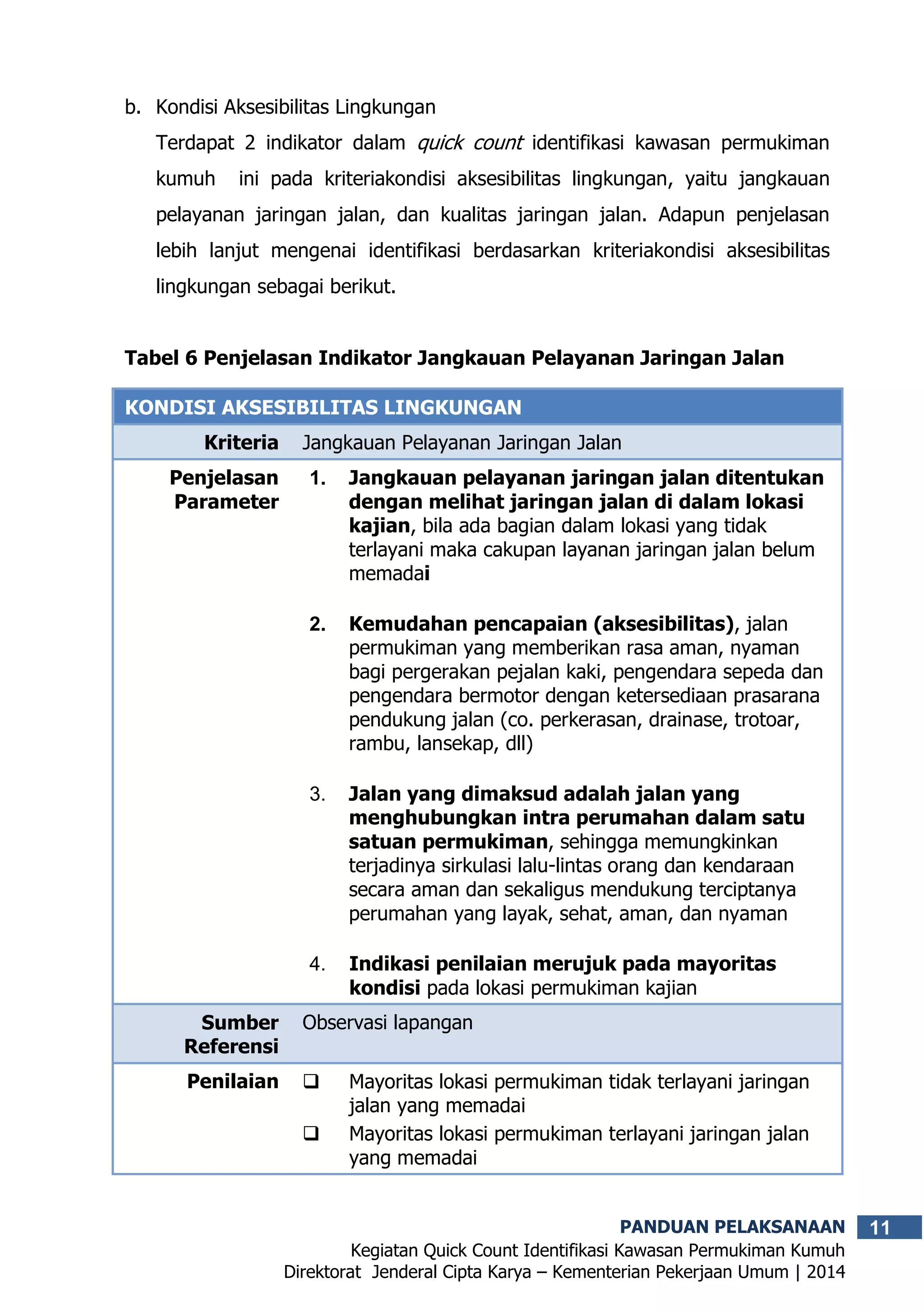 Buku panduan quick_count_identifikasi_kawasan_permukiman_kumuh_djck ...