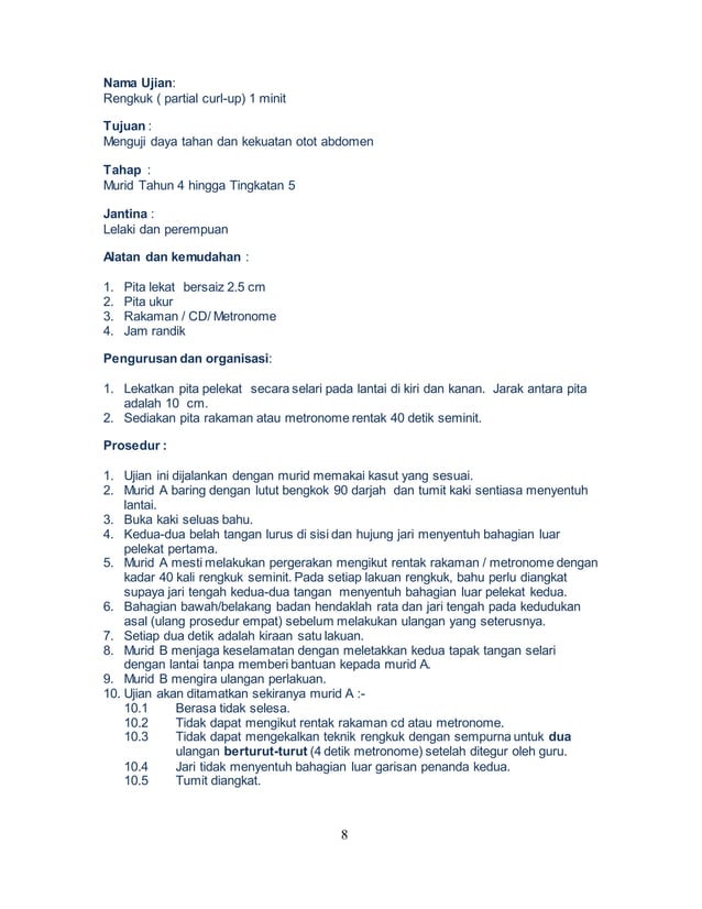 Buku panduan SEGAK | DOC