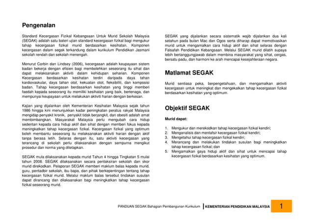 BUKU_PANDUAN_SEGAK.pdf Sekolah Sekolah Rendah | PDF