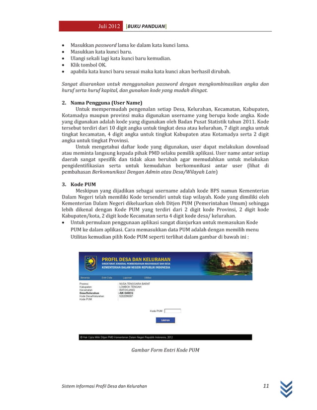 Buku panduan si prodeskel pmd | PDF