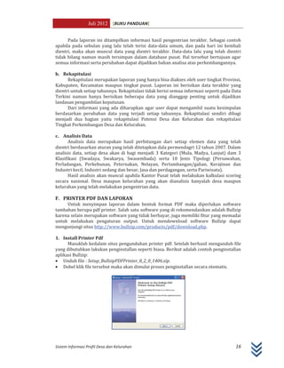 Buku panduan si prodeskel pmd | PDF