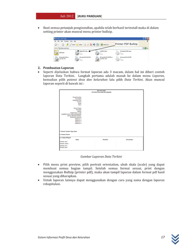 Buku panduan si prodeskel pmd | PDF