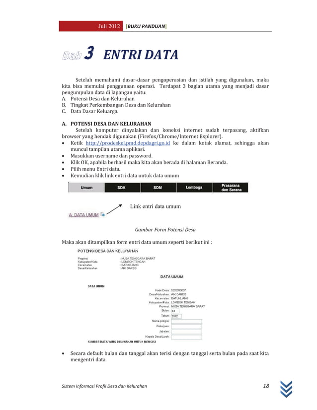 Buku panduan si prodeskel pmd | PDF