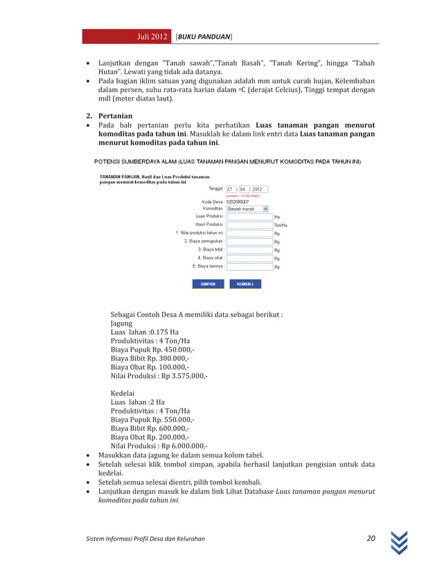 Buku panduan si prodeskel pmd | PDF