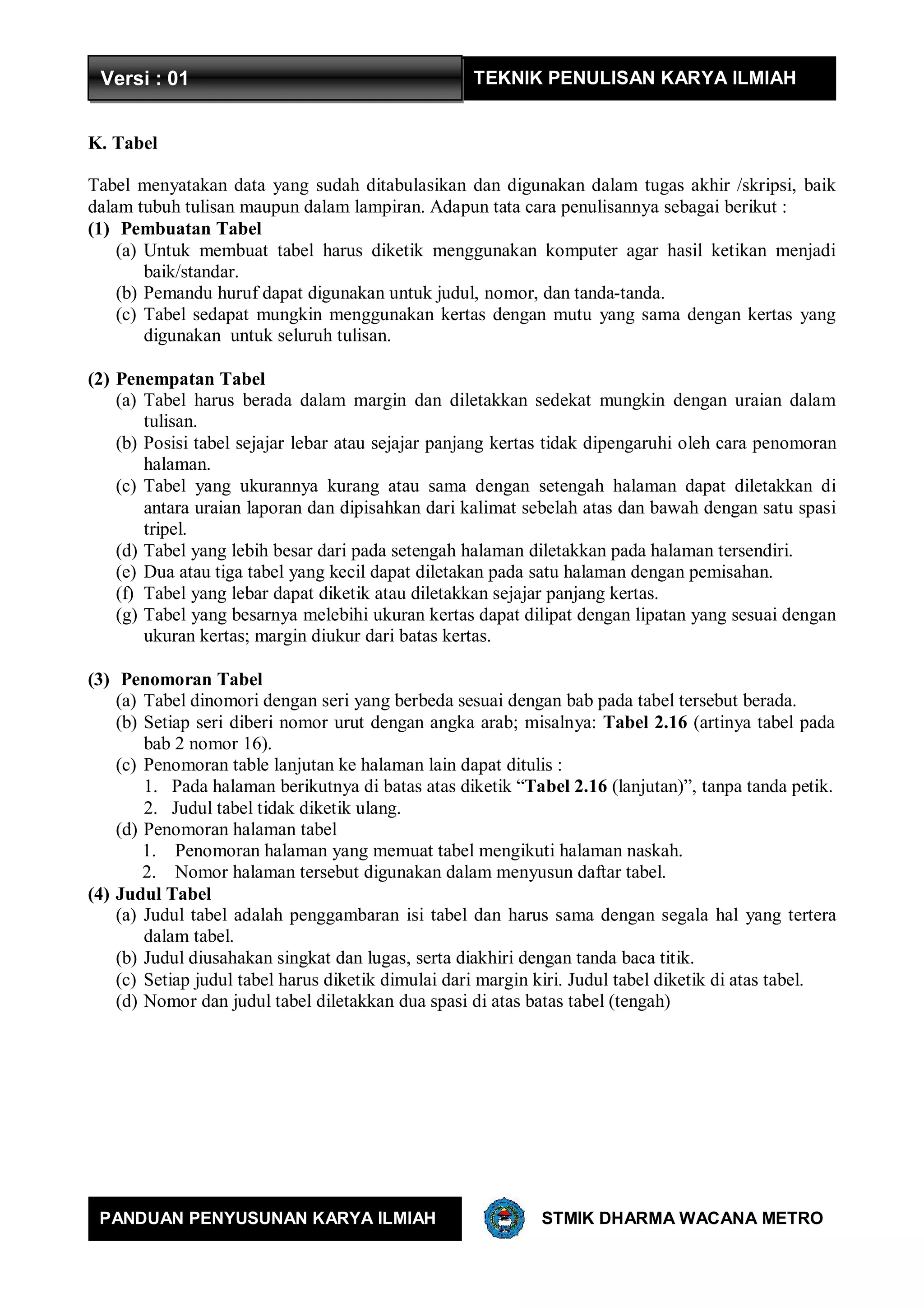 Buku panduan skripsi fix 2014 | PDF