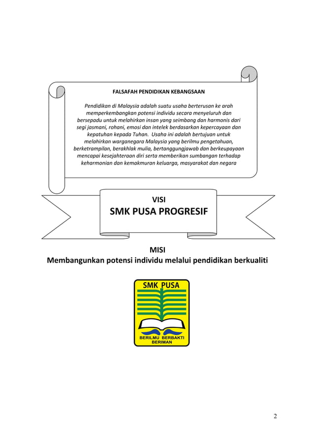 Buku panduan smk pusa 2013 | PDF