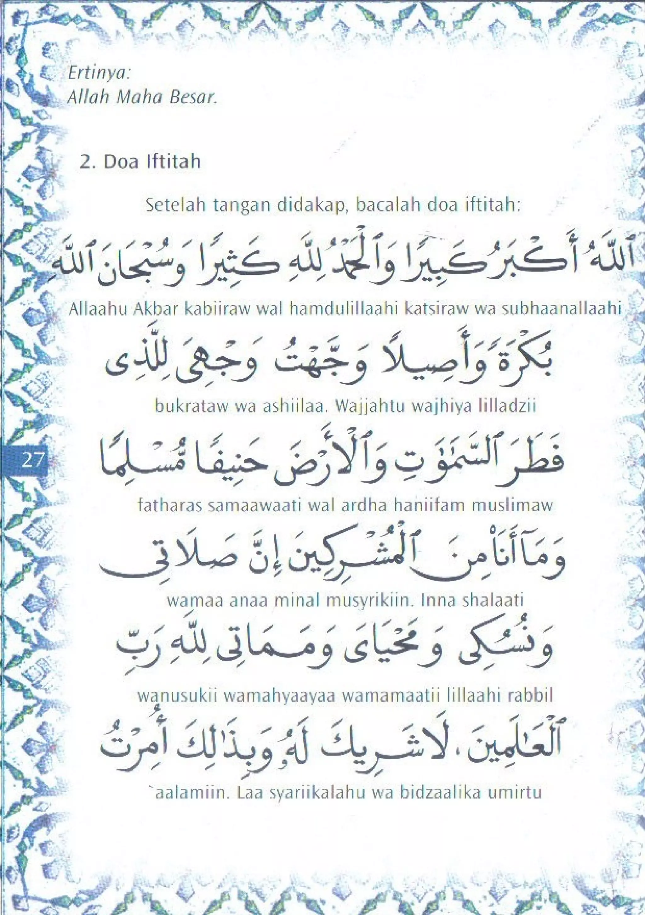 Buku panduan solat | PDF