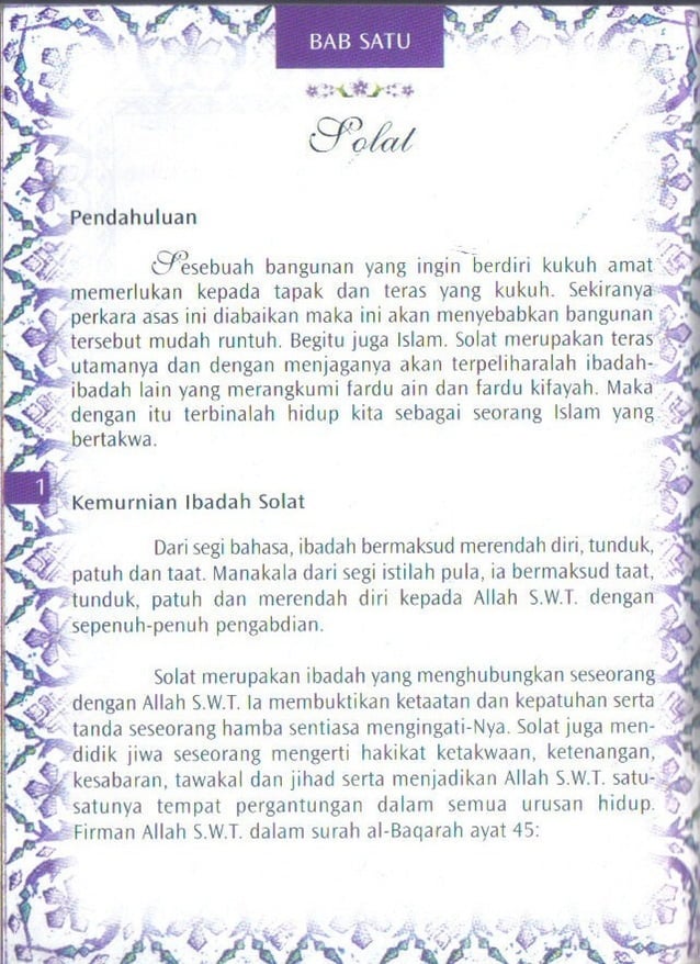 Buku panduan solat | PDF