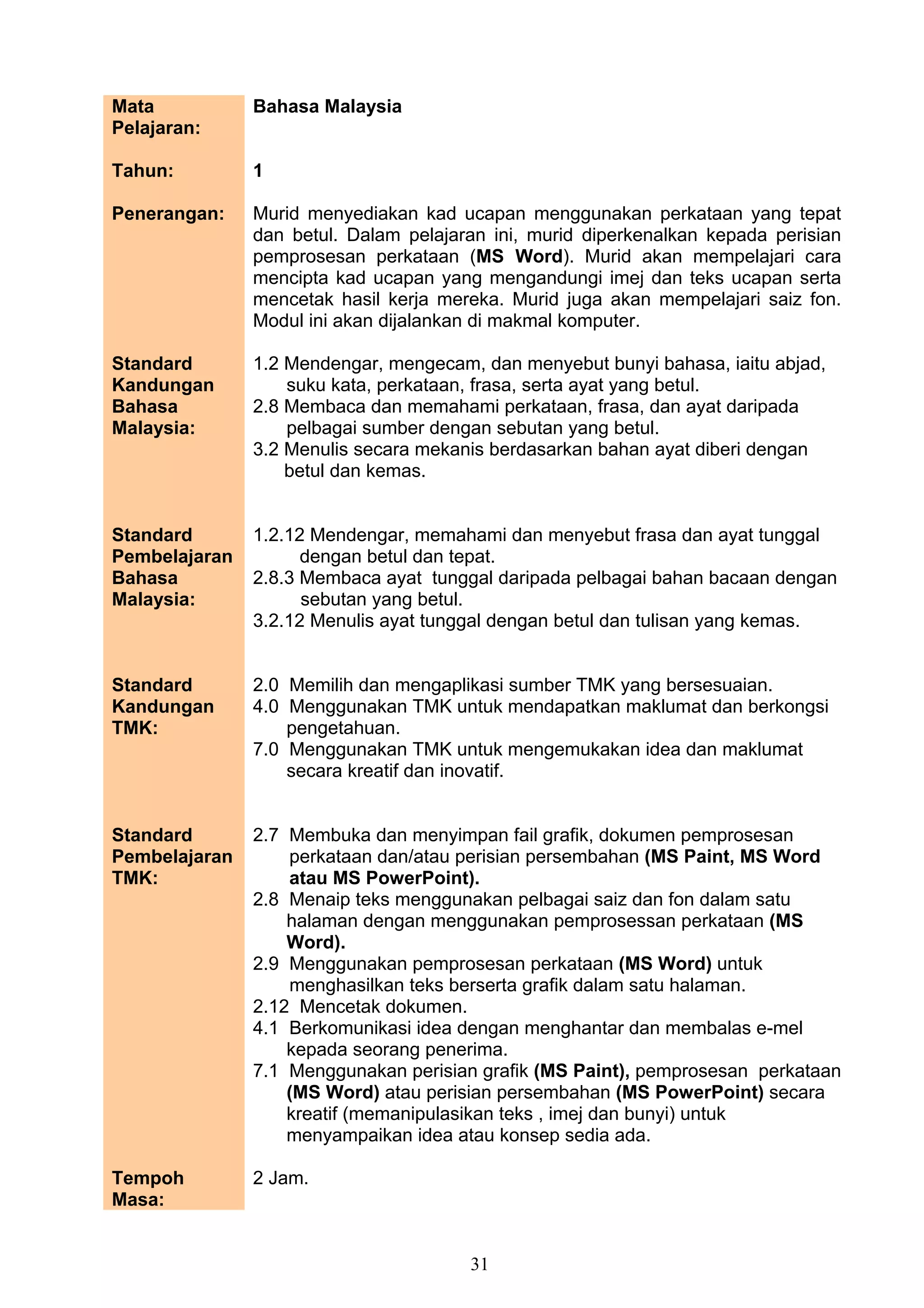 Buku panduan tmk | PDF