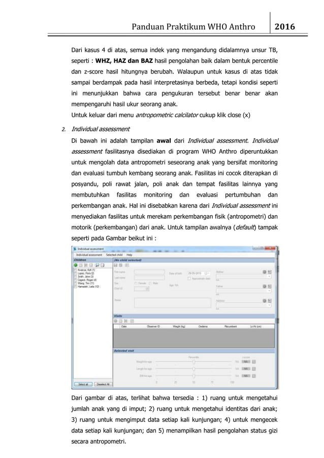 buku panduan WHO antro untuk mahasiswa perkuliahan kepererawatan ...