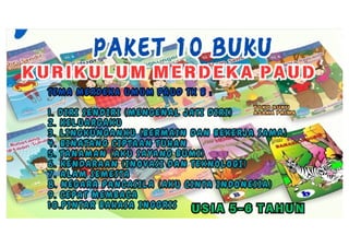 Paket Buku Kurikulum Merdeka PAUD Usia 5-6 Tahun | PDF