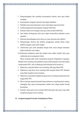 Media Pembelajaran Micro Teaching | PDF