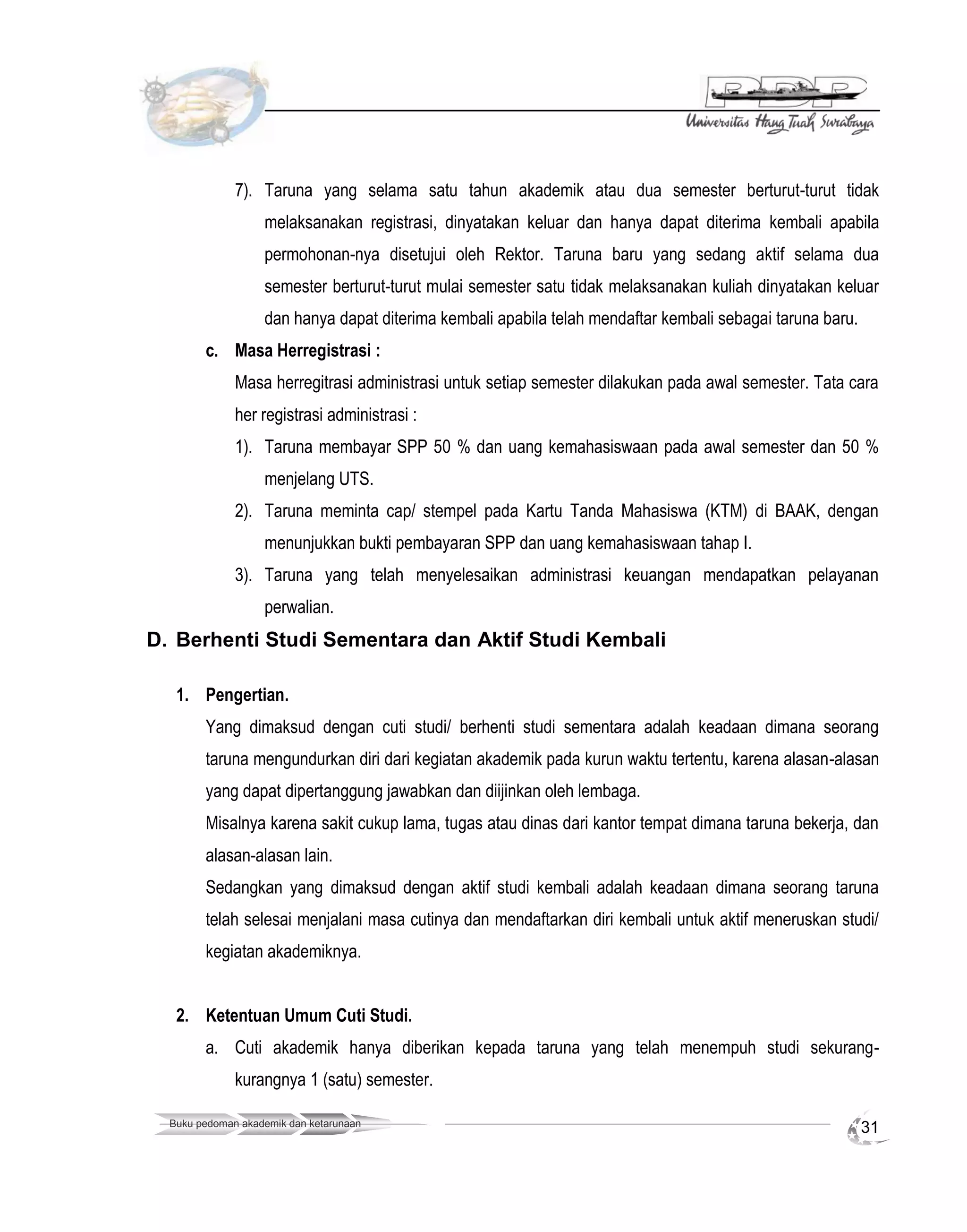 Buku pedoman akademik 2013 2014 | PDF