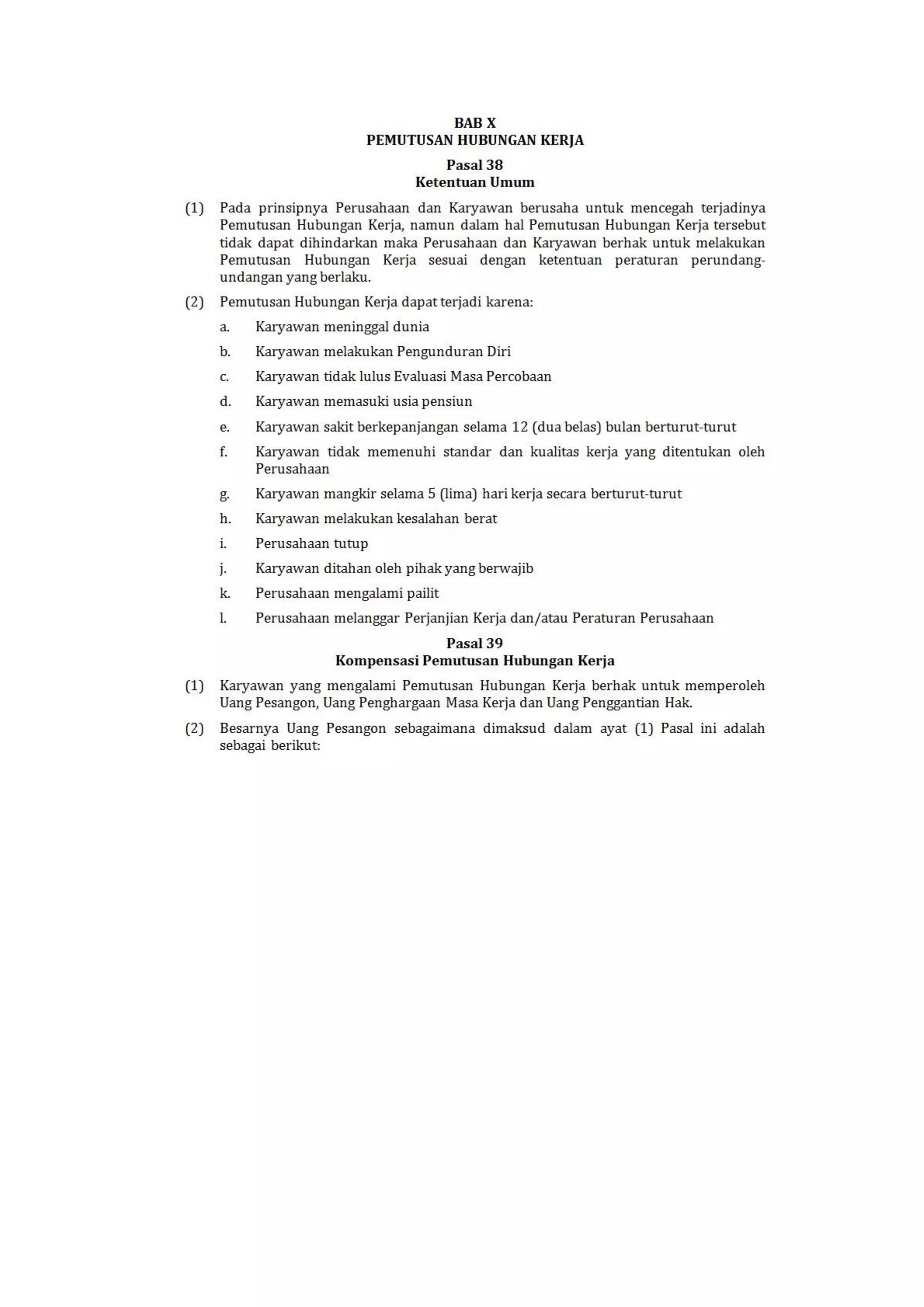 Buku pedoman karyawan, peraturan perusahaan, dan tata tertib kerja | PDF