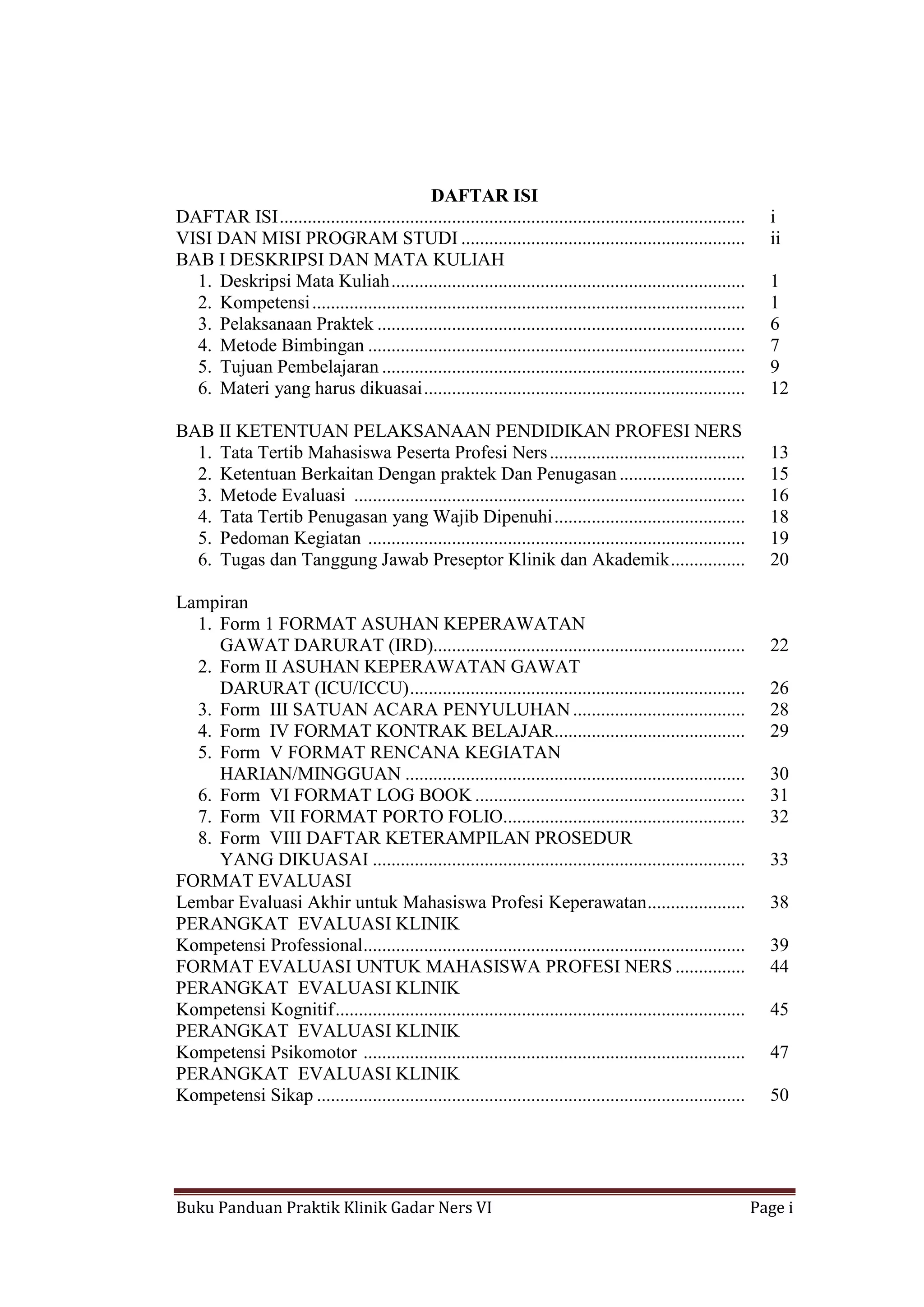 Buku pedoman kerja keperawatan gawat darurat ners vi | PDF