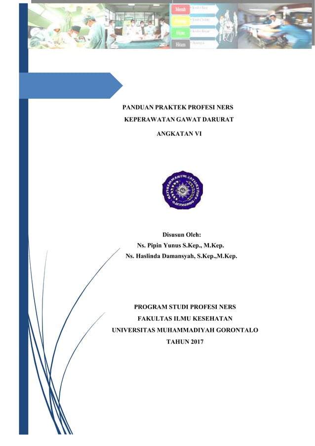 Buku pedoman kerja keperawatan gawat darurat ners vi | PDF