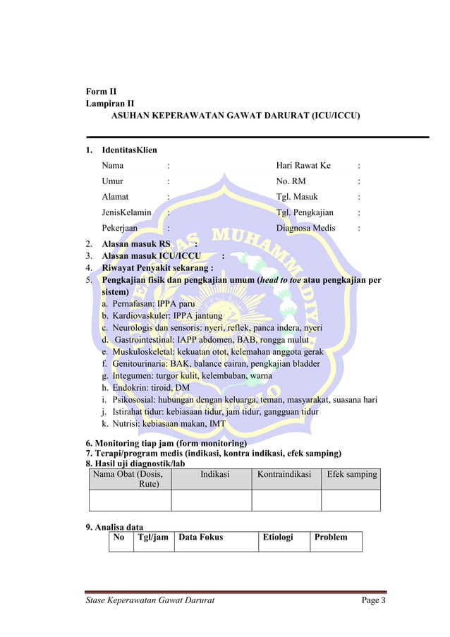 Buku pedoman kerja keperawatan gawat darurat ners vi | PDF