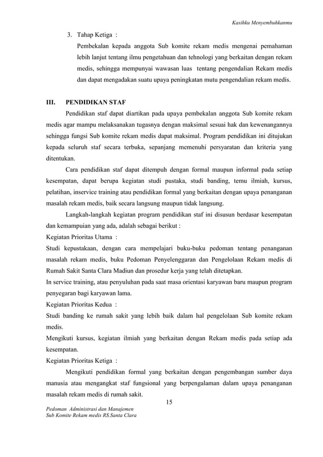 Buku pedoman rm | PDF