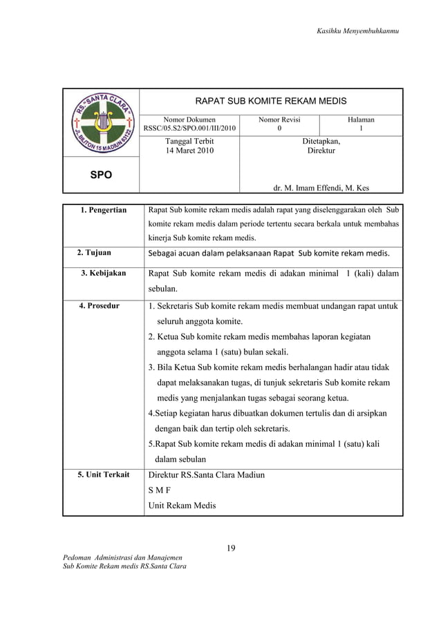 Buku pedoman rm | PDF