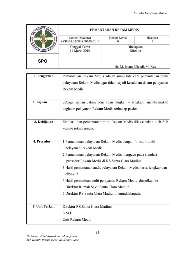 Buku pedoman rm | PDF