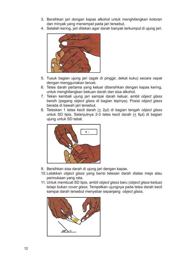 Buku pedoman teknis pemeriksaan parasit malaria | PDF
