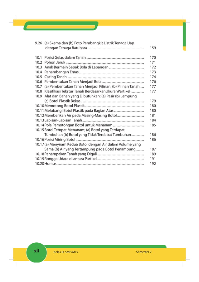 Buku ipa smp kelas 9 K 2013 semester 2 | PDF