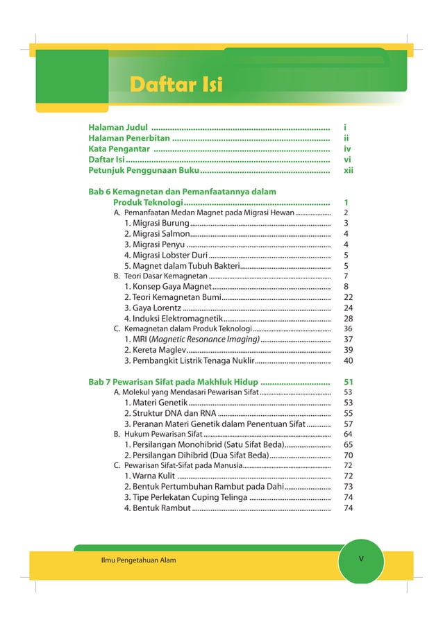 Buku ipa smp kelas 9 K 2013 semester 2 | PDF