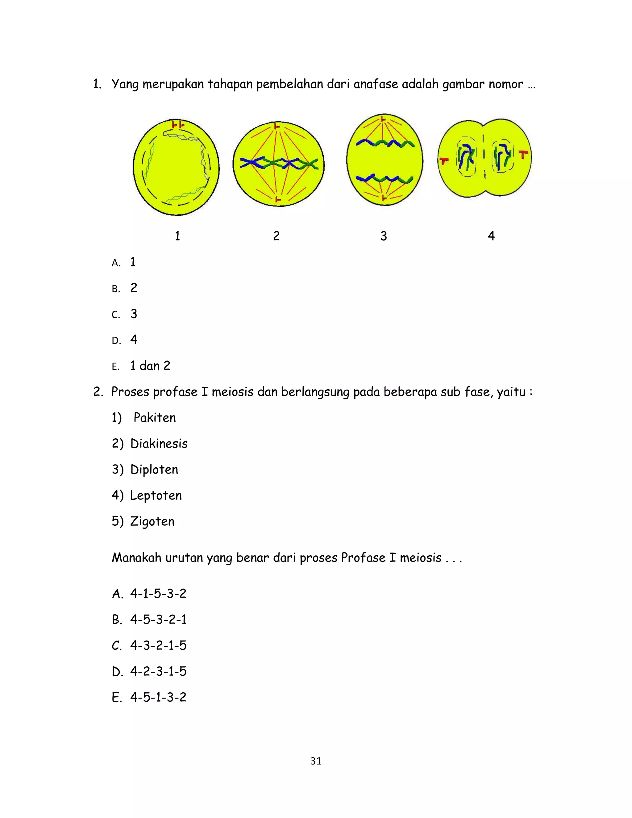 Buku pembelahan sel | DOCX