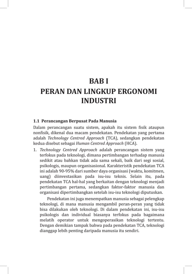 Buku Pengantar Ergonomi Industri 1 Pdf