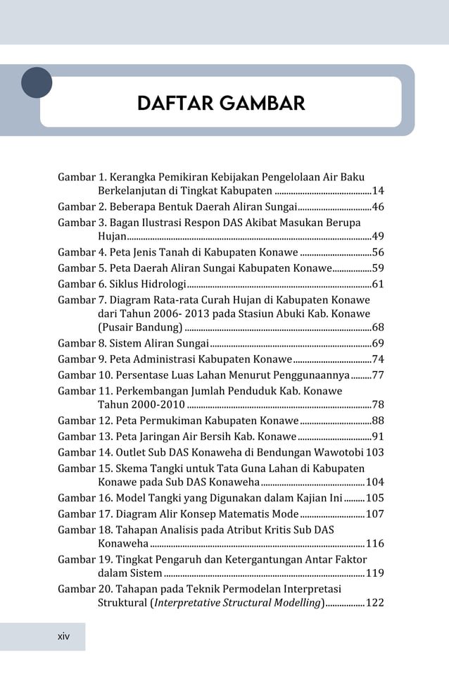 PENGELOLAAN SUMBERDAYA ALAM UNTUK PENYEDIAAN AIR BAKU BERKELANJUTAN | PDF