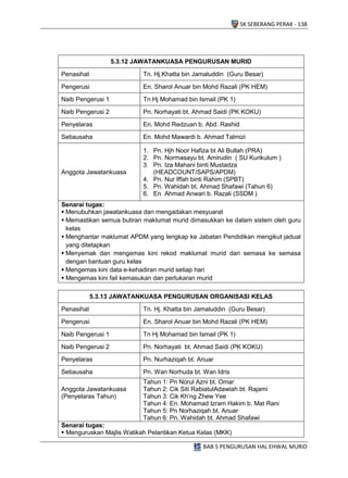 BUKU PENGURUSAN HAL EHWAL MURID 2024 SEKOLAH RENDAH | DOC