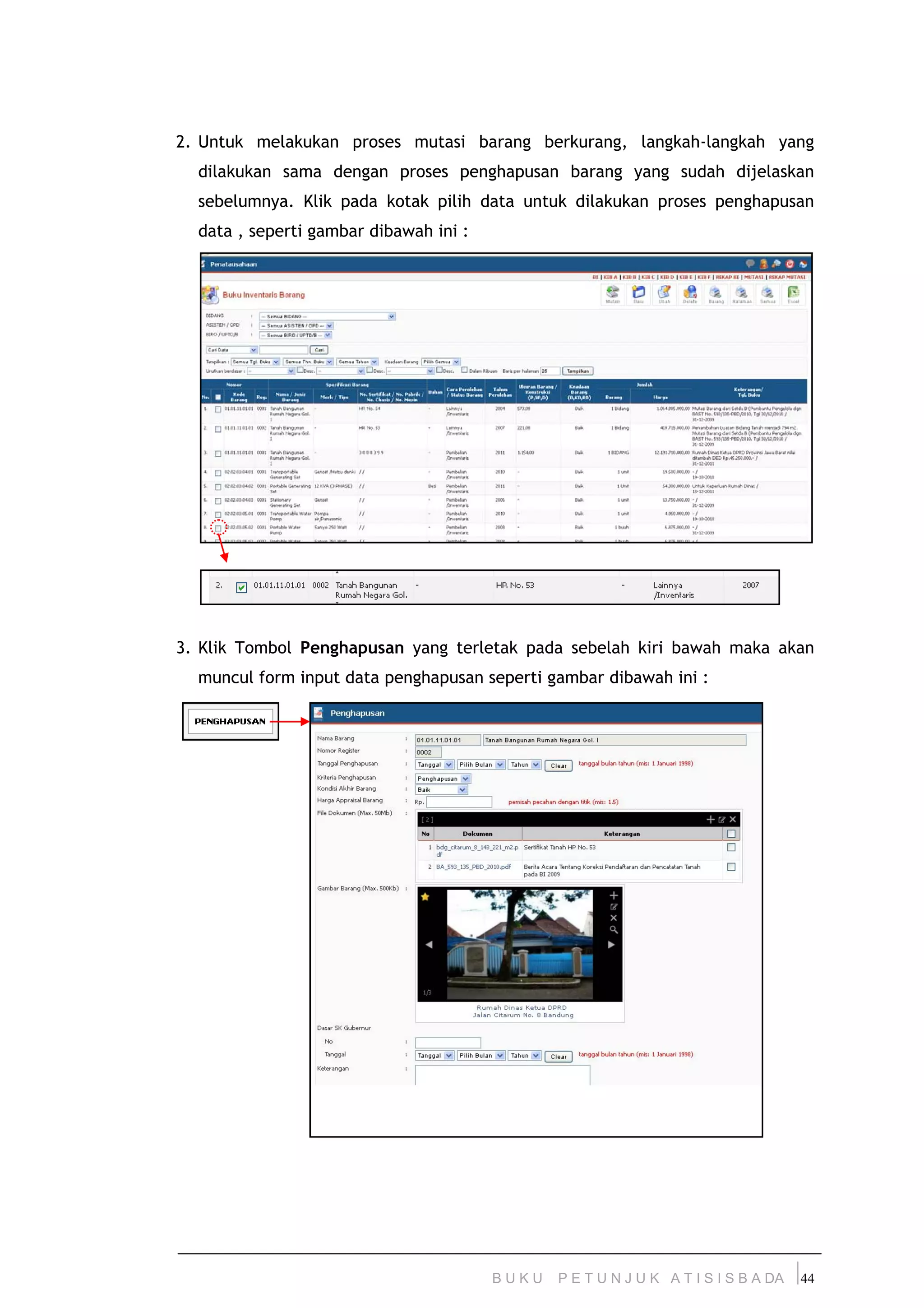 Buku petunjuk atisisbada | PDF