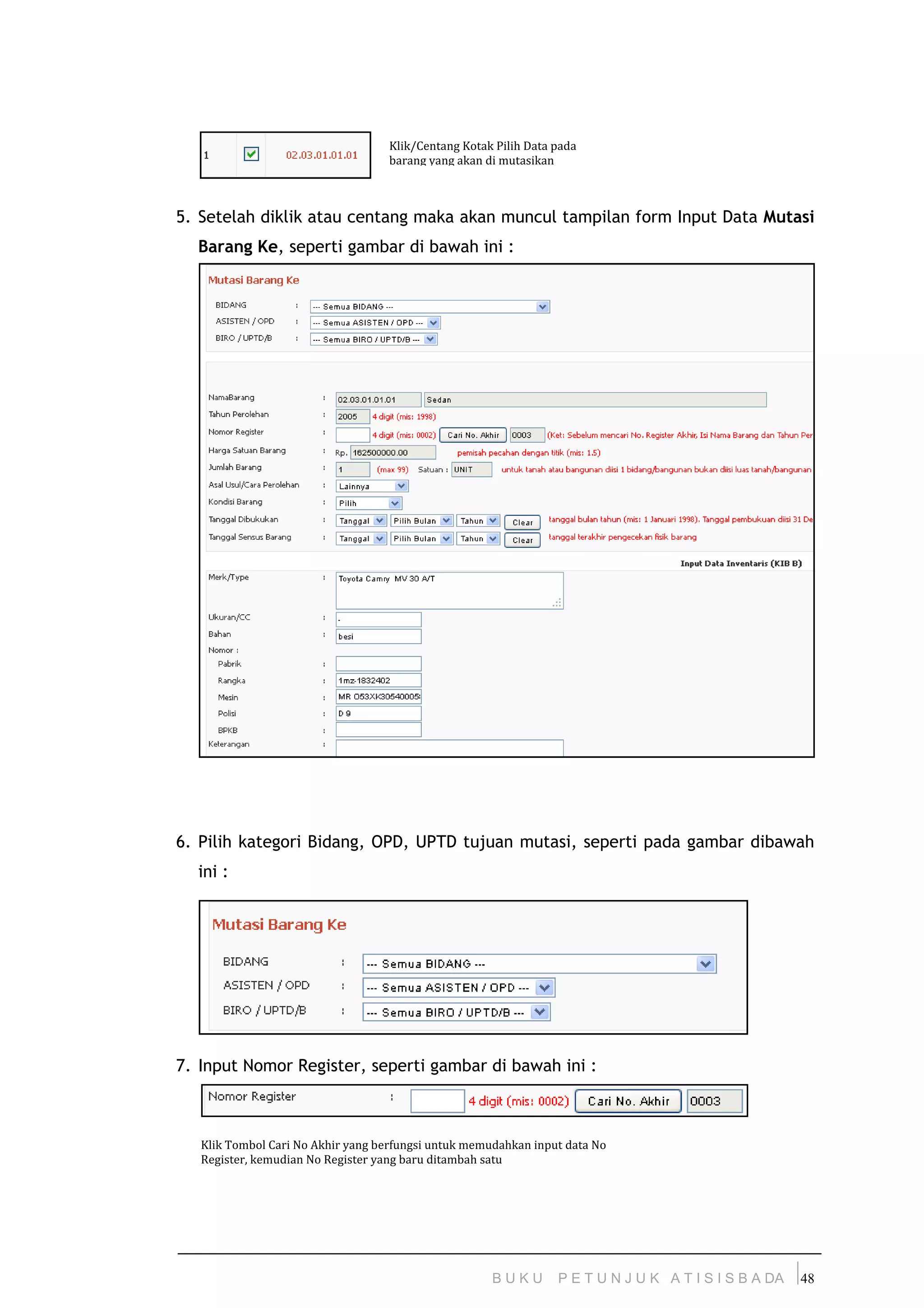 Buku petunjuk atisisbada | PDF