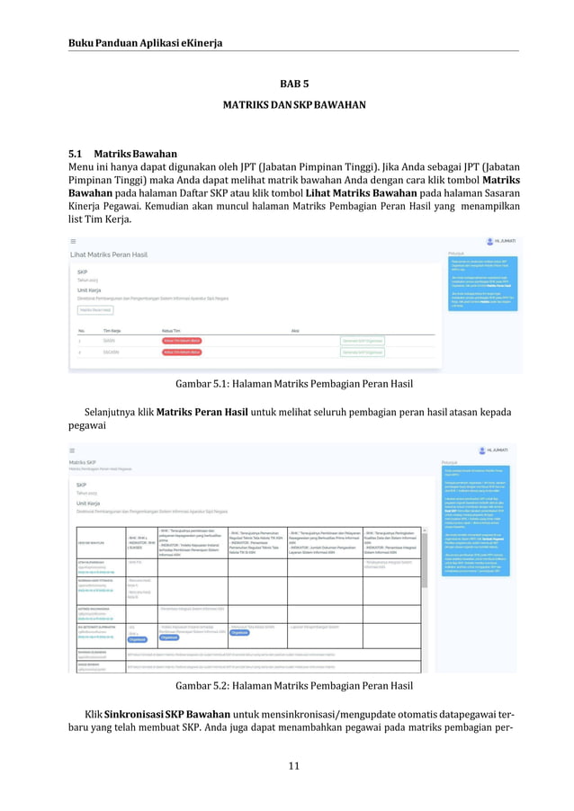 Buku Panduan Aplikasi eKinerja | PDF