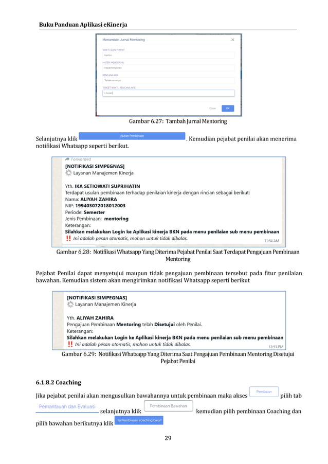 Buku Panduan Aplikasi eKinerja | PDF