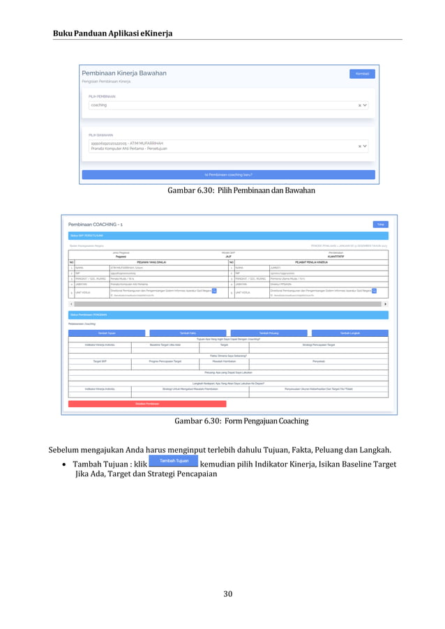 Buku Panduan Aplikasi eKinerja | PDF