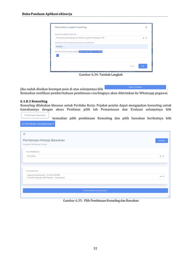 Buku Panduan Aplikasi eKinerja | PDF