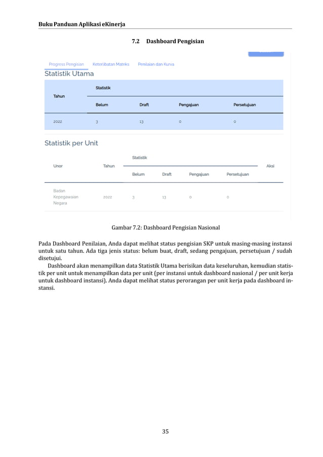 Buku Panduan Aplikasi eKinerja | PDF